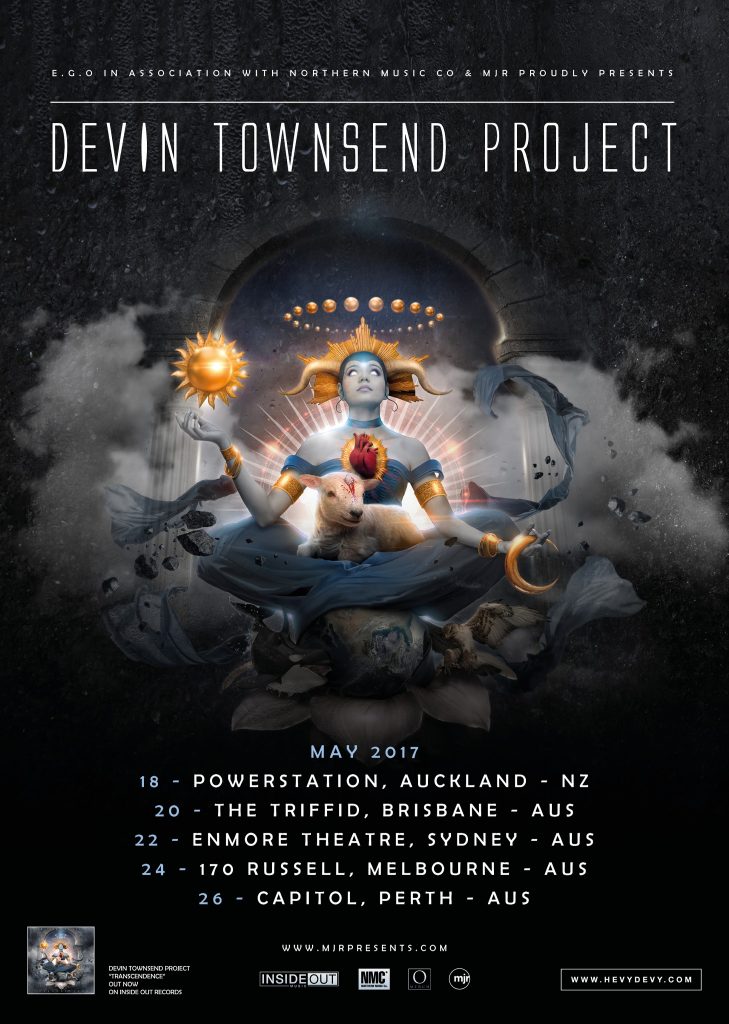 Devin Townsend Project Announce Australia/New Zealand Tour – Across The ...