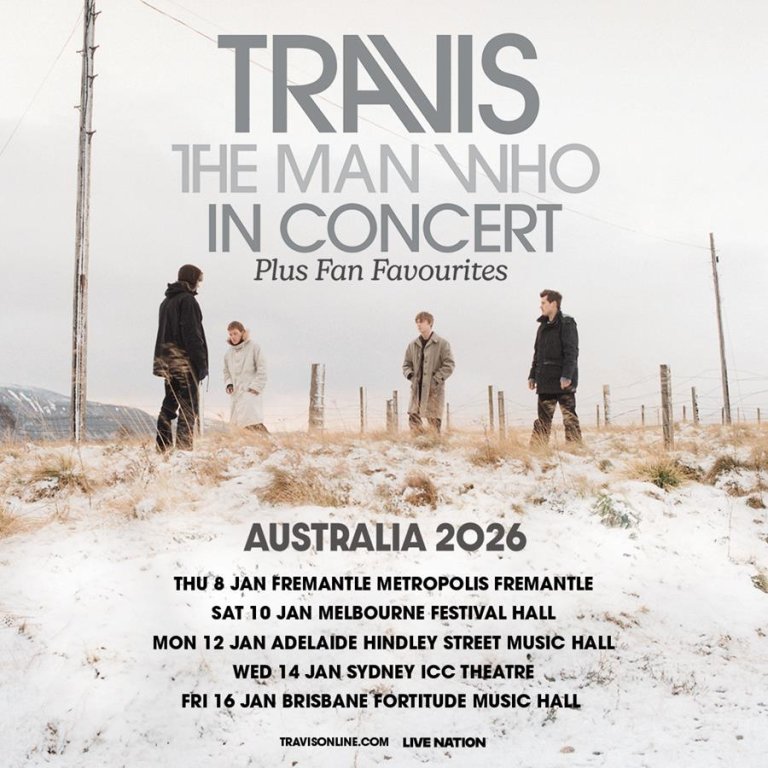 Travis announces return to Australia with “The Man Who” in Concert ...