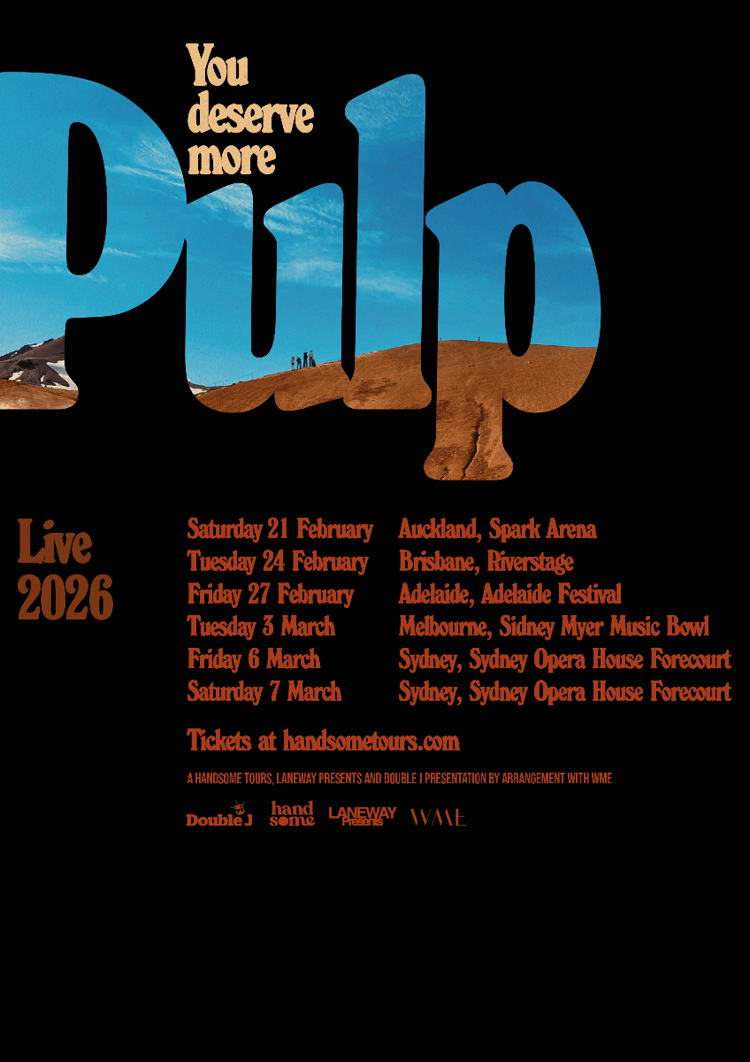 Pulp Announce Headline 2026 Australian Tour – Across The Ocean